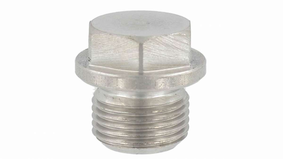 DIN 910 Verschlußschrauben mit Bund und Aussensechskant metrisch/fein Edelstahl A2 ...